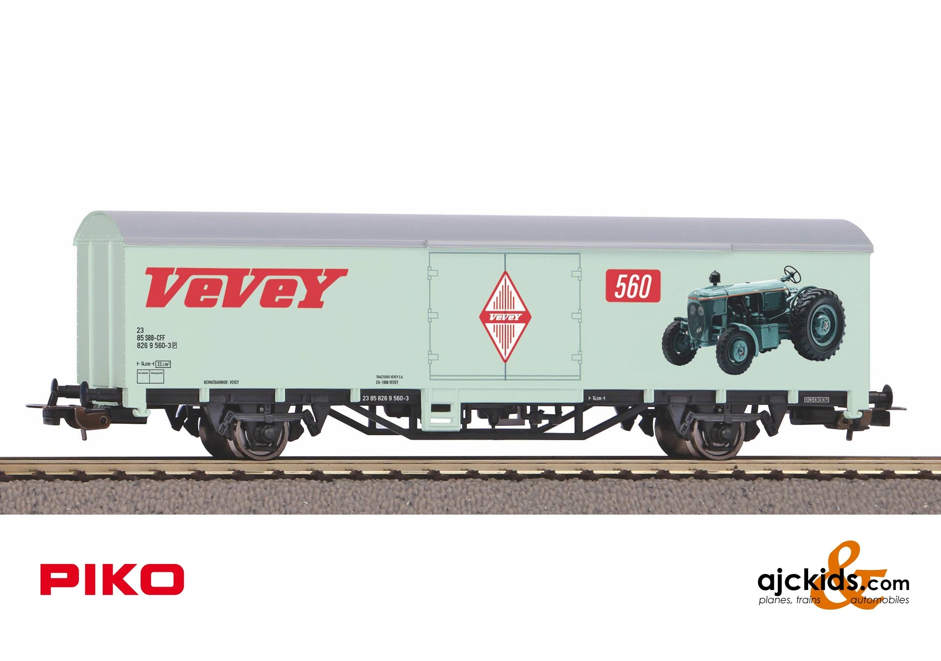 Piko 54306: Boxcar Vevey SBB III – Ajckids