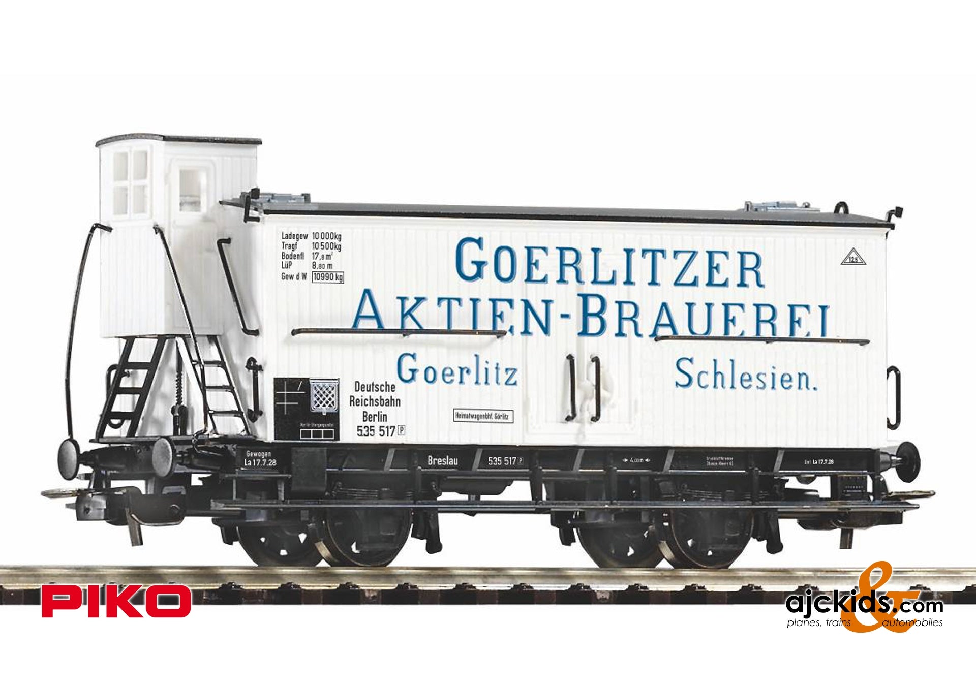 Piko 54597: Görlitz Beer Reefer DRG II – Ajckids