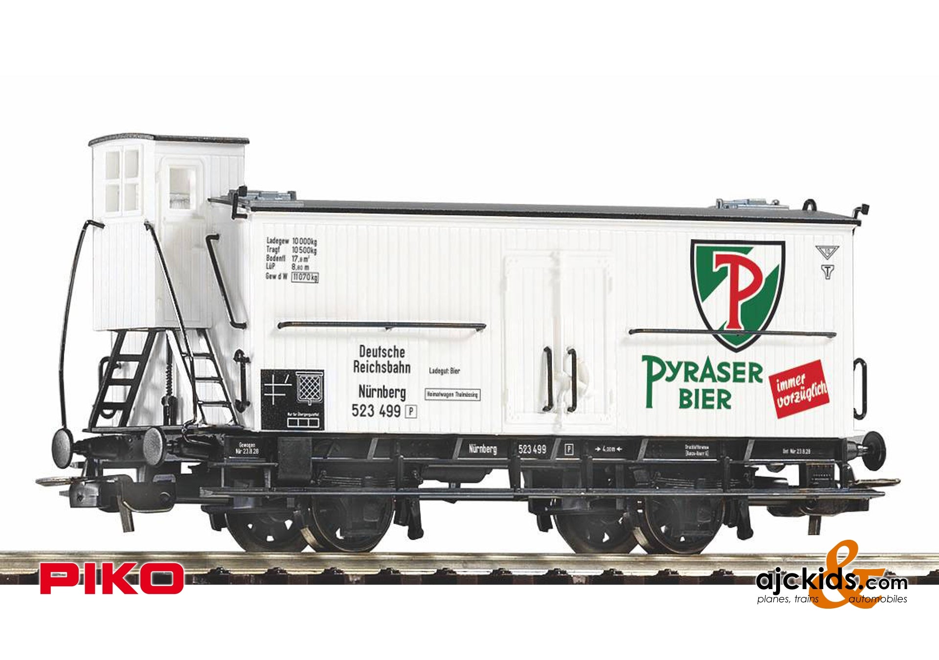 Piko 54598: Pyraser Beer Reefer DRG II – Ajckids