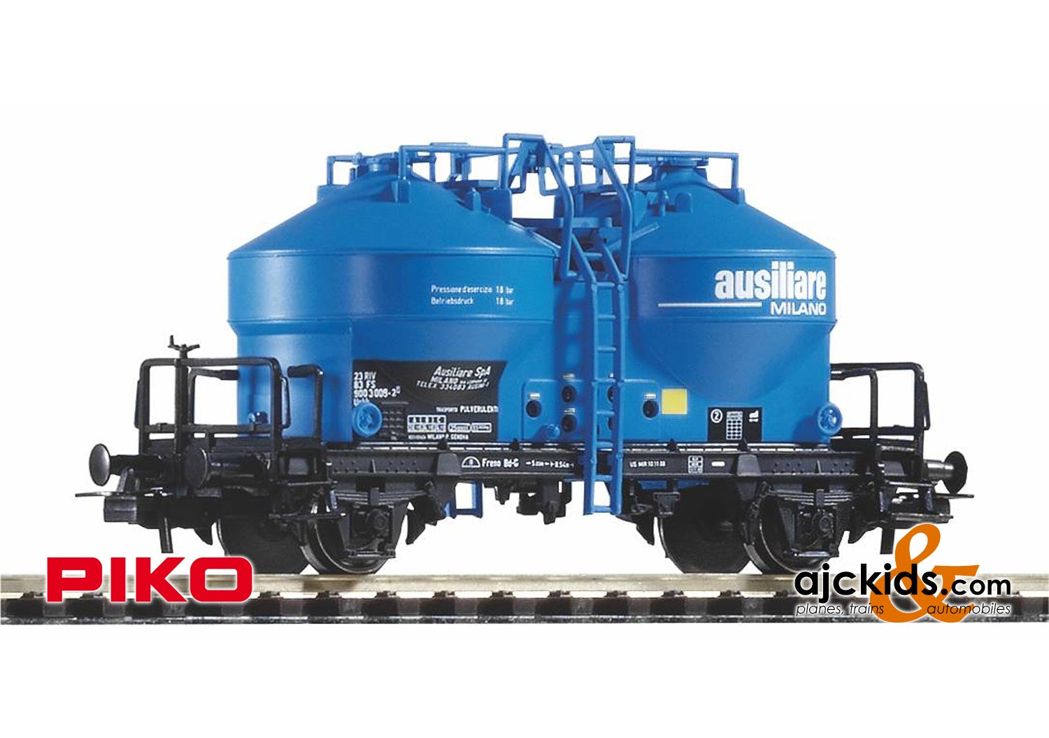 Piko 54735 at Ajckids.com, Silo Car Uckk FS VI