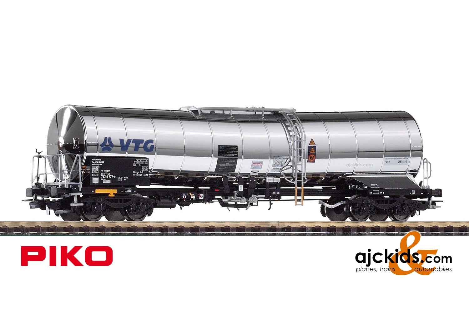 Piko 54760 at Ajckids.com, Chemical Tank Car VTG VI
