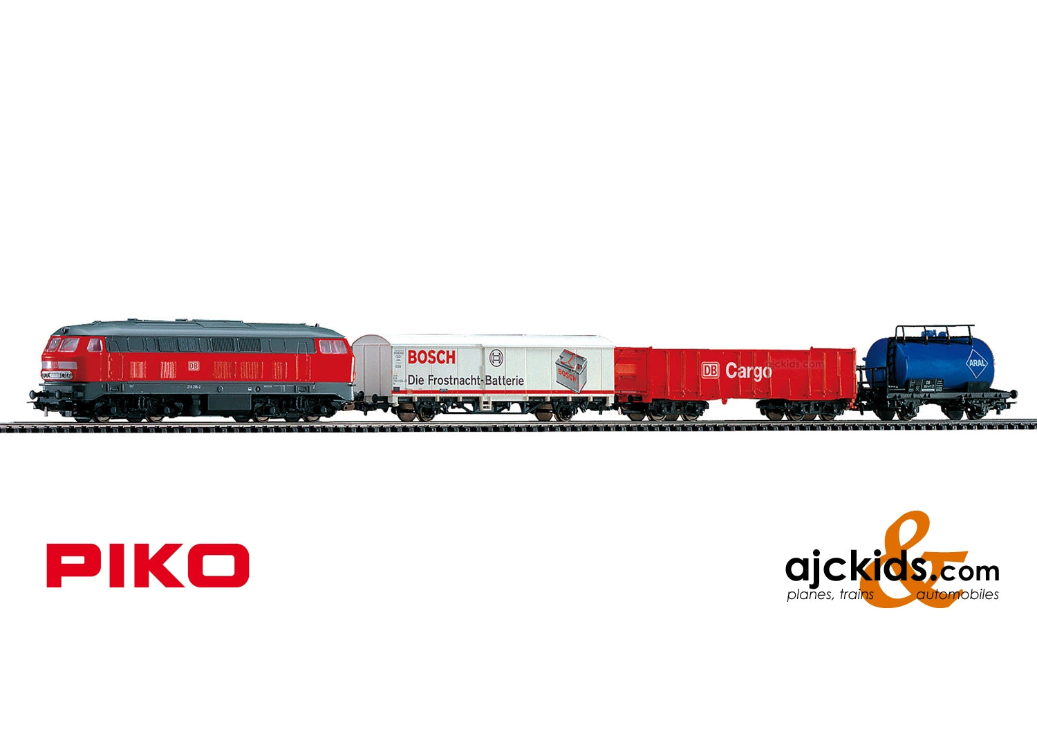 Piko 57151 at Ajckids.com, DB BR218 w/ Freight Starter Set