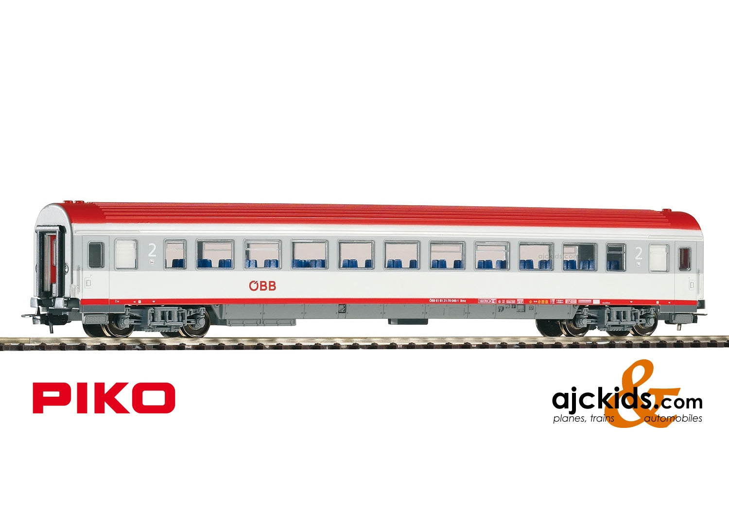 Piko 57613 at Ajckids.com, IC Passenger Car 2nd Cl. ÖBB V