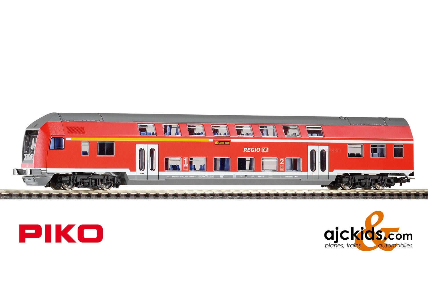 Piko 57621 at Ajckids.com, Bi-Level Cab Car DB Regio VI