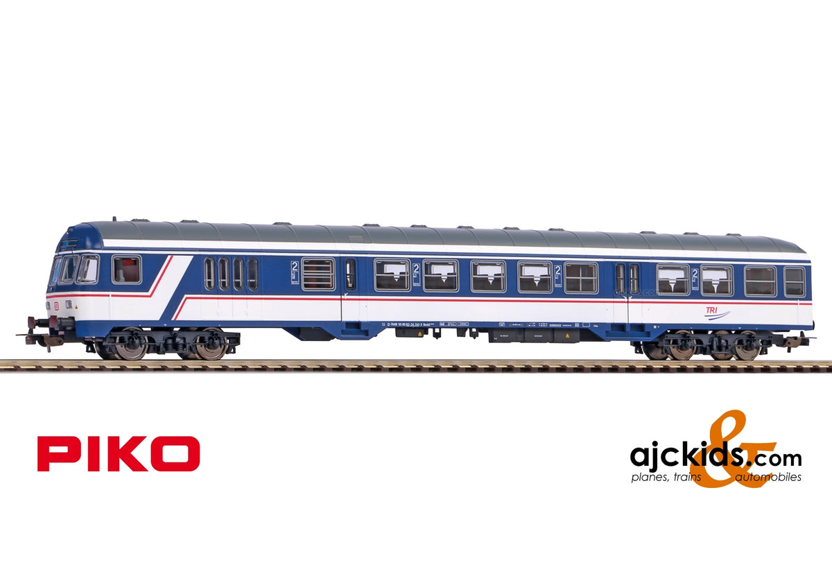 Piko 57677 at Ajckids.com, Silver Coin Cab Car 2nd Cl. TRI VI