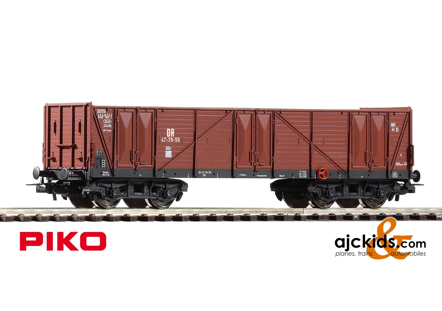 Piko 57782 at Ajckids.com, High Side Gondola OOr47 w/Center Door DR III