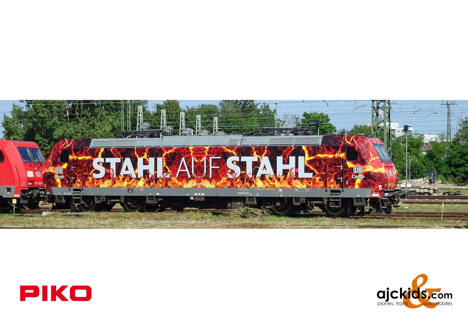 Piko 57943 at Ajckids.com, BR 185 Electric Locomotive Stahl DB AG VI