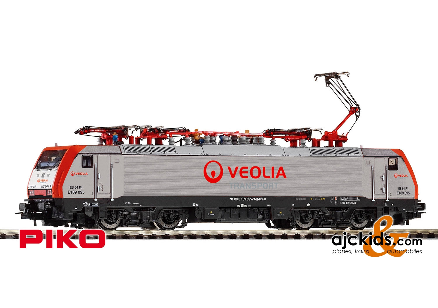 Piko 57954 at Ajckids.com, BR 189 Electric Locomotive Veolia VI