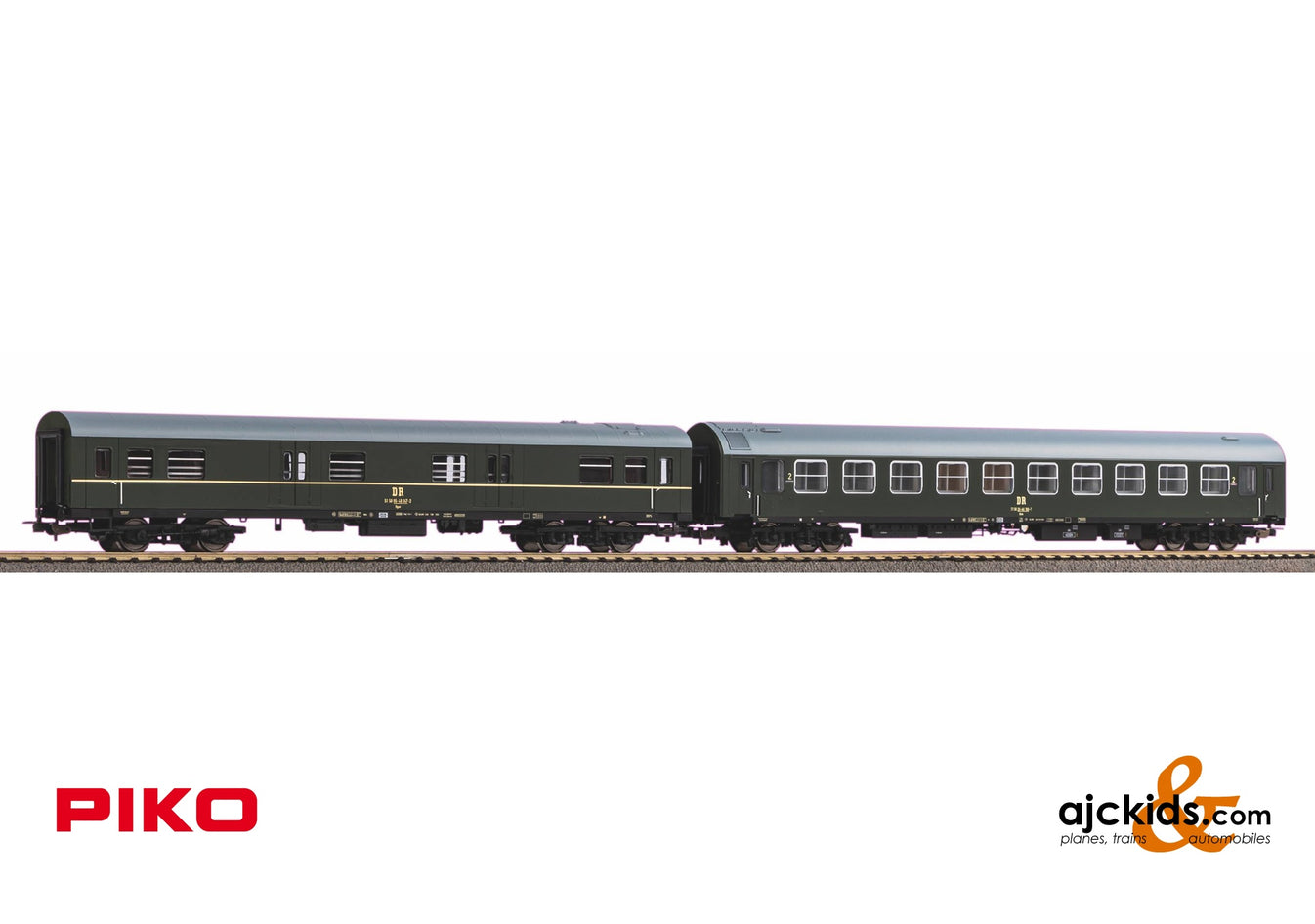 Piko 58246 at Ajckids.com, 2 pc. D 244 Passenger car set Brest Köln #3 ...
