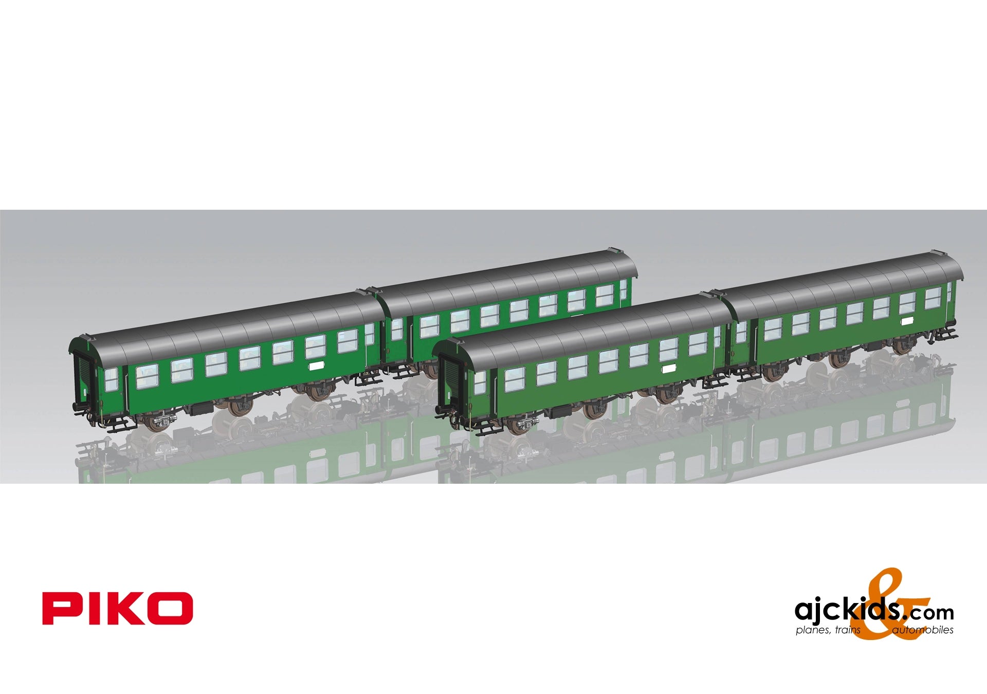 Piko 58268: 4-car Guest worker Passenger Car set DB IV – Ajckids