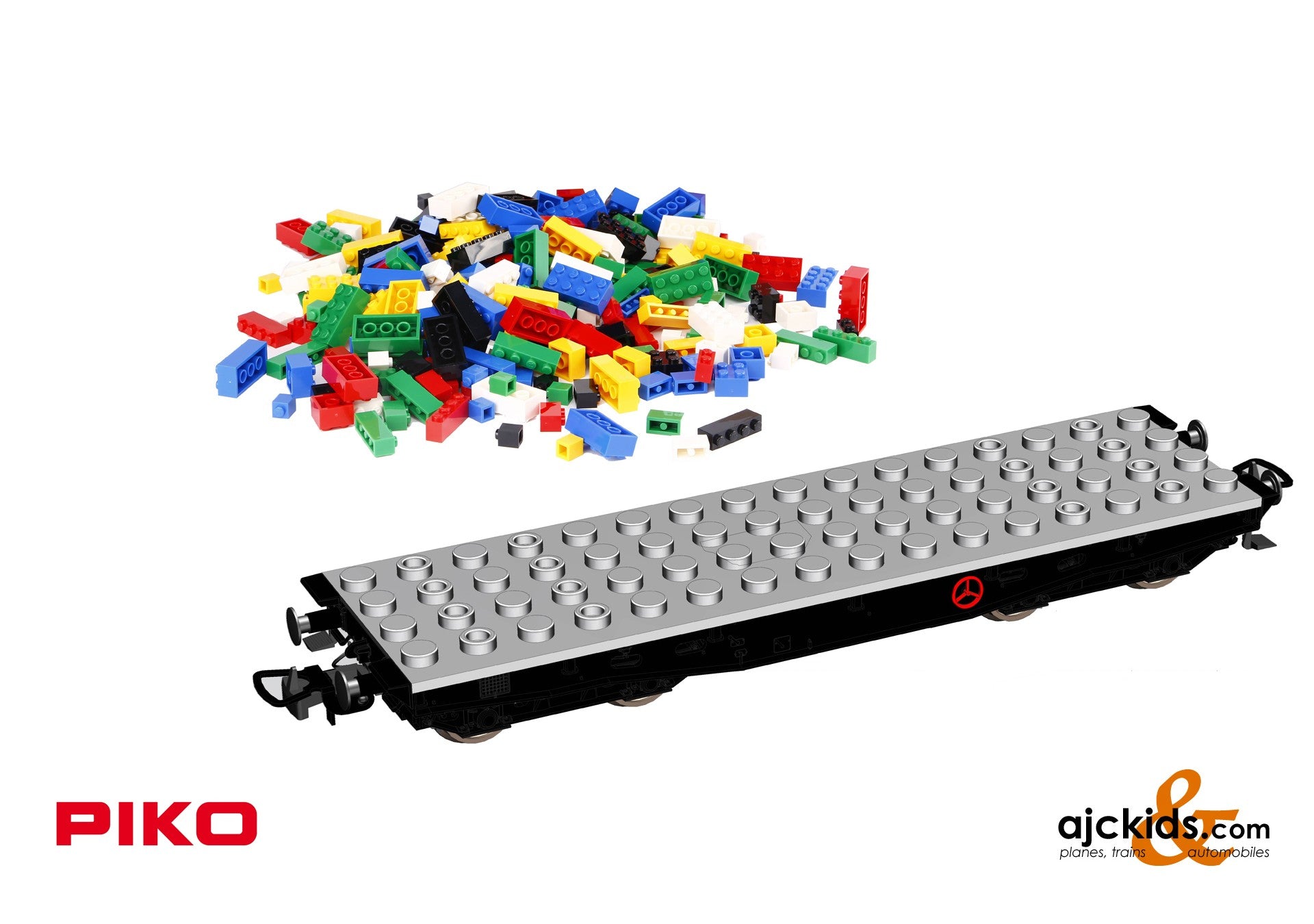 Piko 58405 at Ajckids.com, Building Block Car (w/o Blocks)