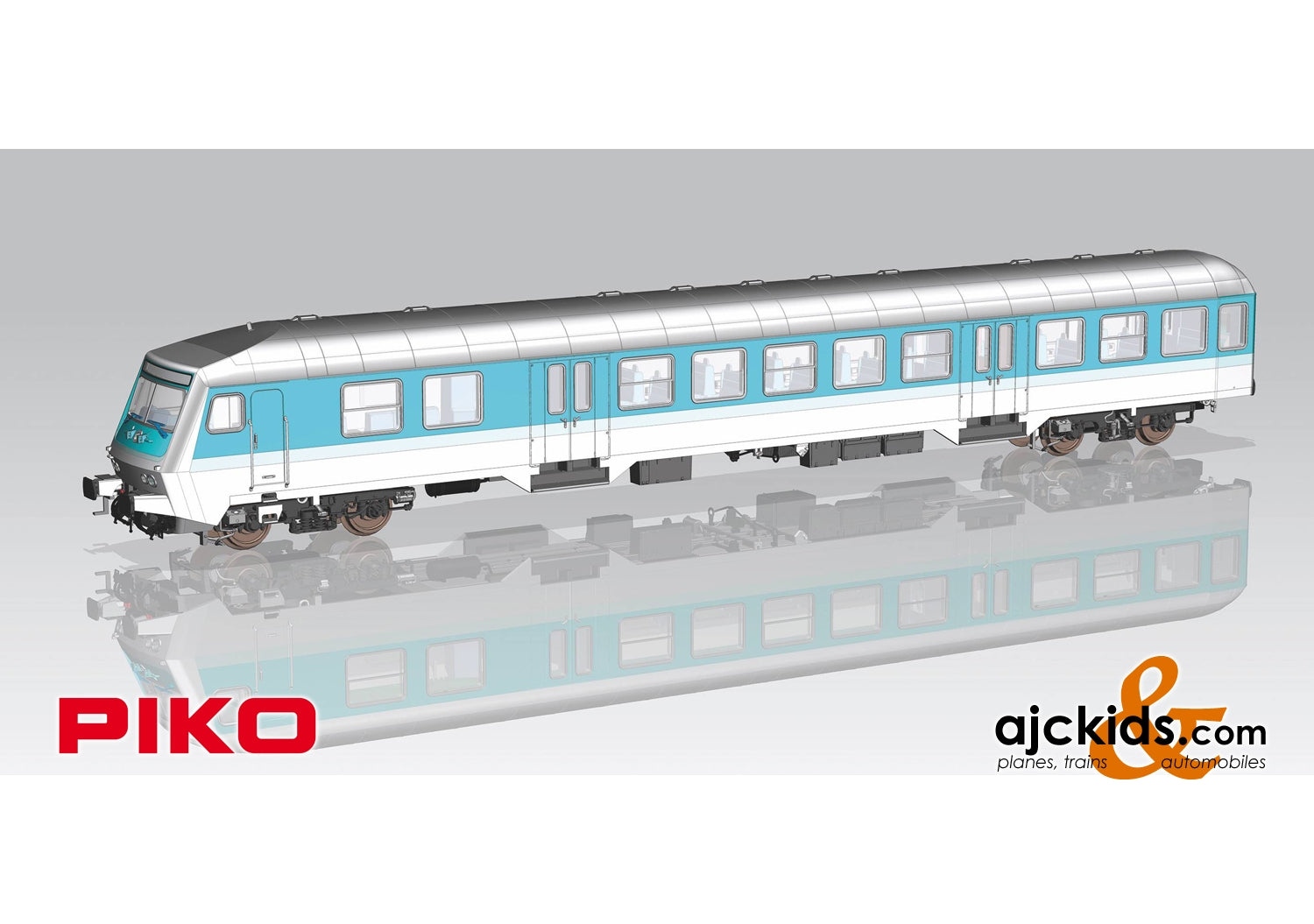 Piko 58523 at Ajckids.com, Commuter Cab Car 2nd Cl. Wittenberg DB V ...