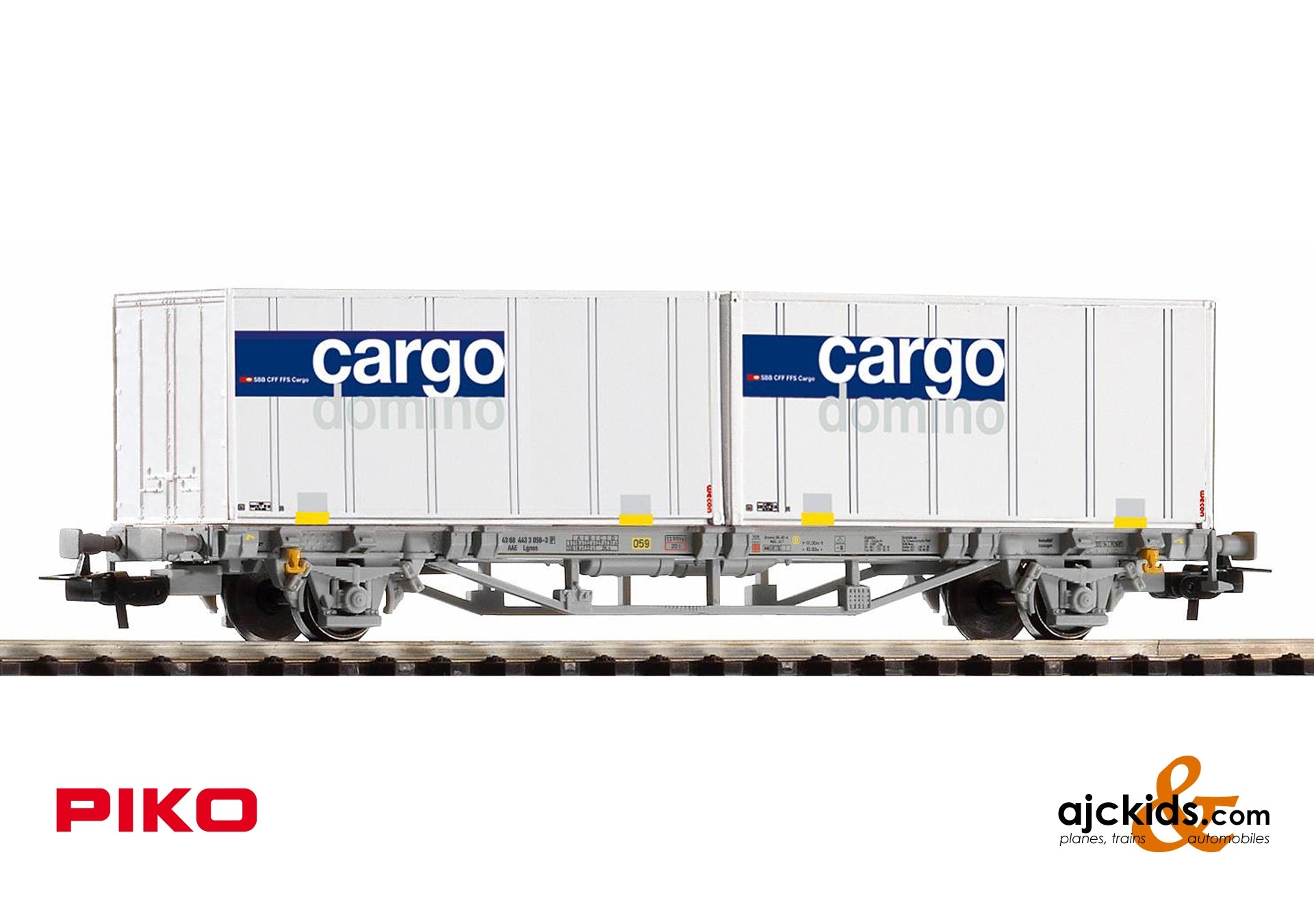Piko 58732: Postal Container Car Cargo Domino SBB V – Ajckids