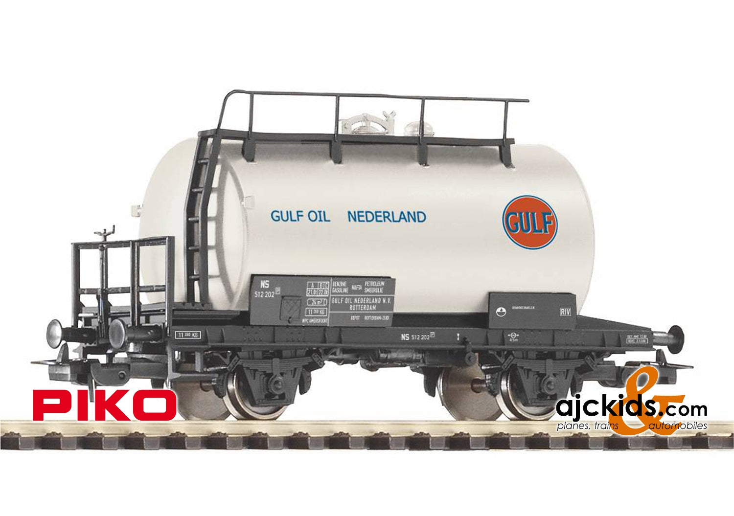 Piko 58790 at Ajckids.com, 2-Axle Tank Car GULF NS III