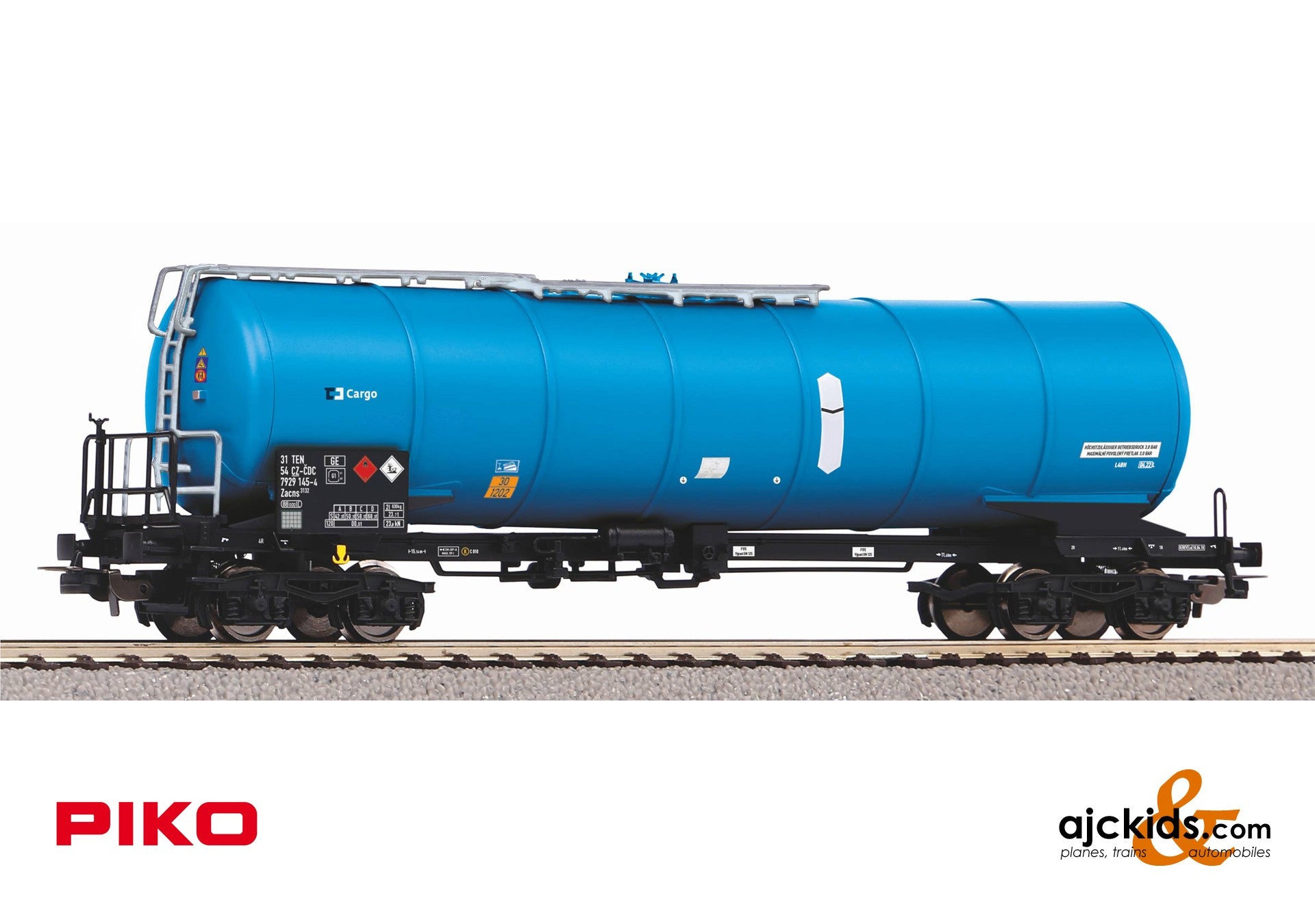 Piko 58995 at Ajckids.com, Tank car CD Cargo VI