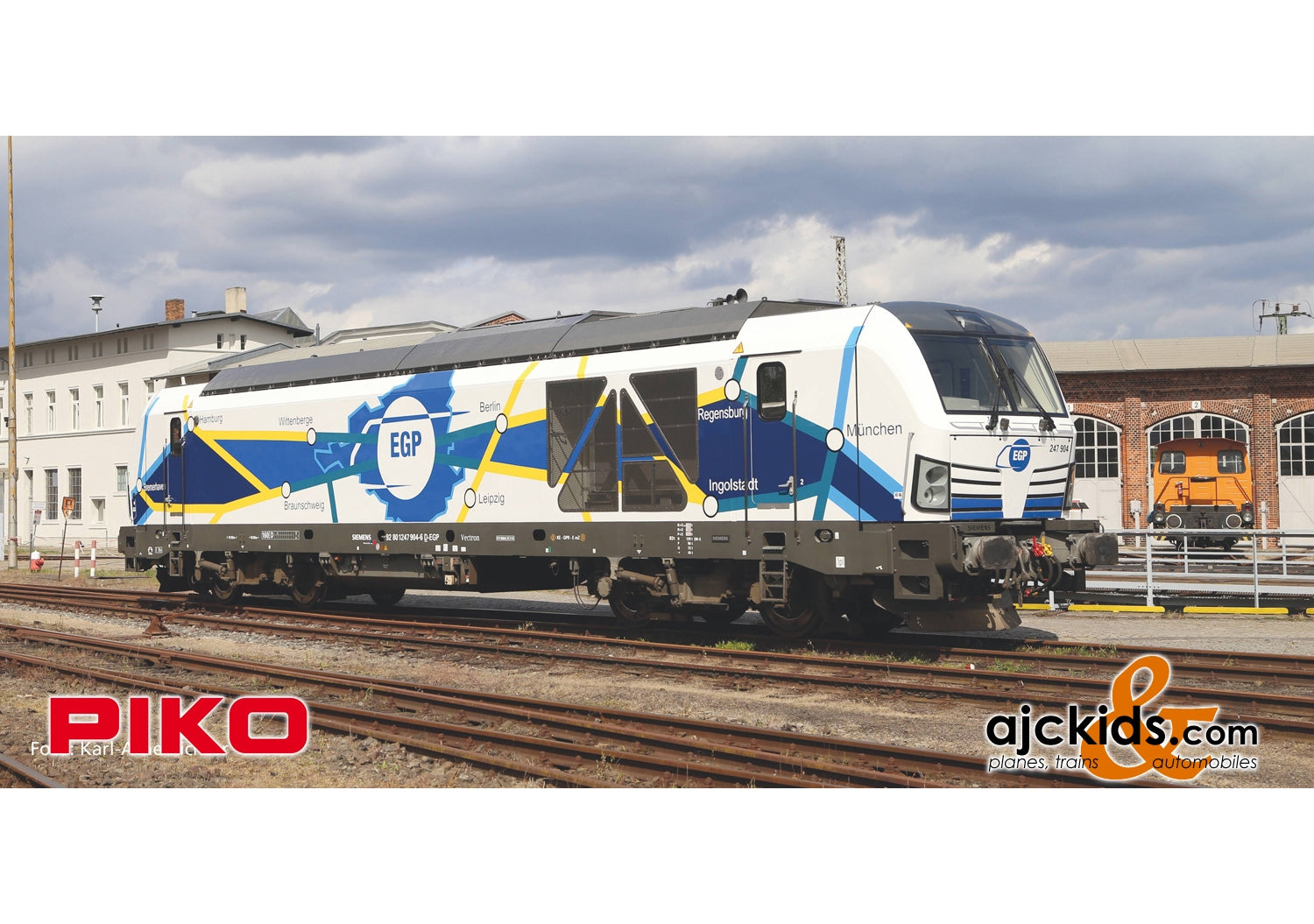 Piko 59122 at Ajckids.com, Diesel Locomotive /Sound BR 247 EGP VI ...