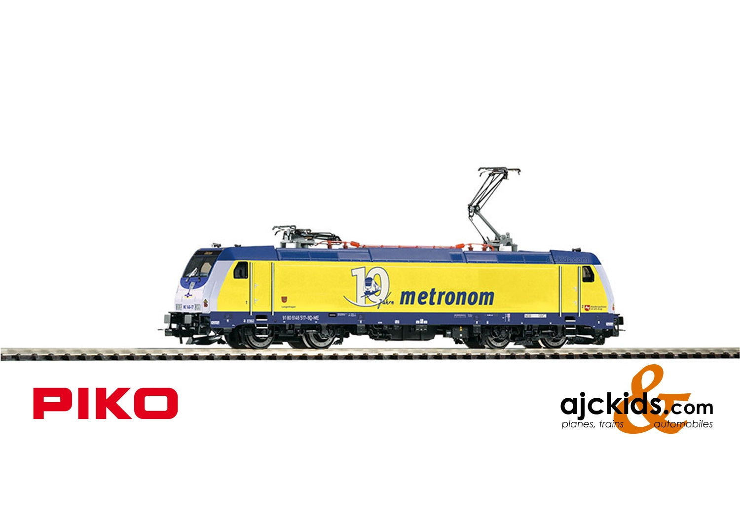 Piko 59145 at Ajckids.com, BR 185.2 Electric Locomotive w/2 Pans ...