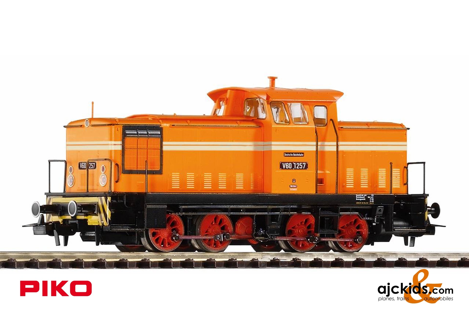 Piko 59438: V60 Diesel Locomotive, Sound DR III – Ajckids
