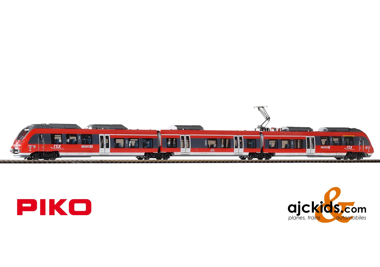 Piko 59504 at Ajckids.com, BR 442 3-Unit Electric Railcar Talent 2 ...