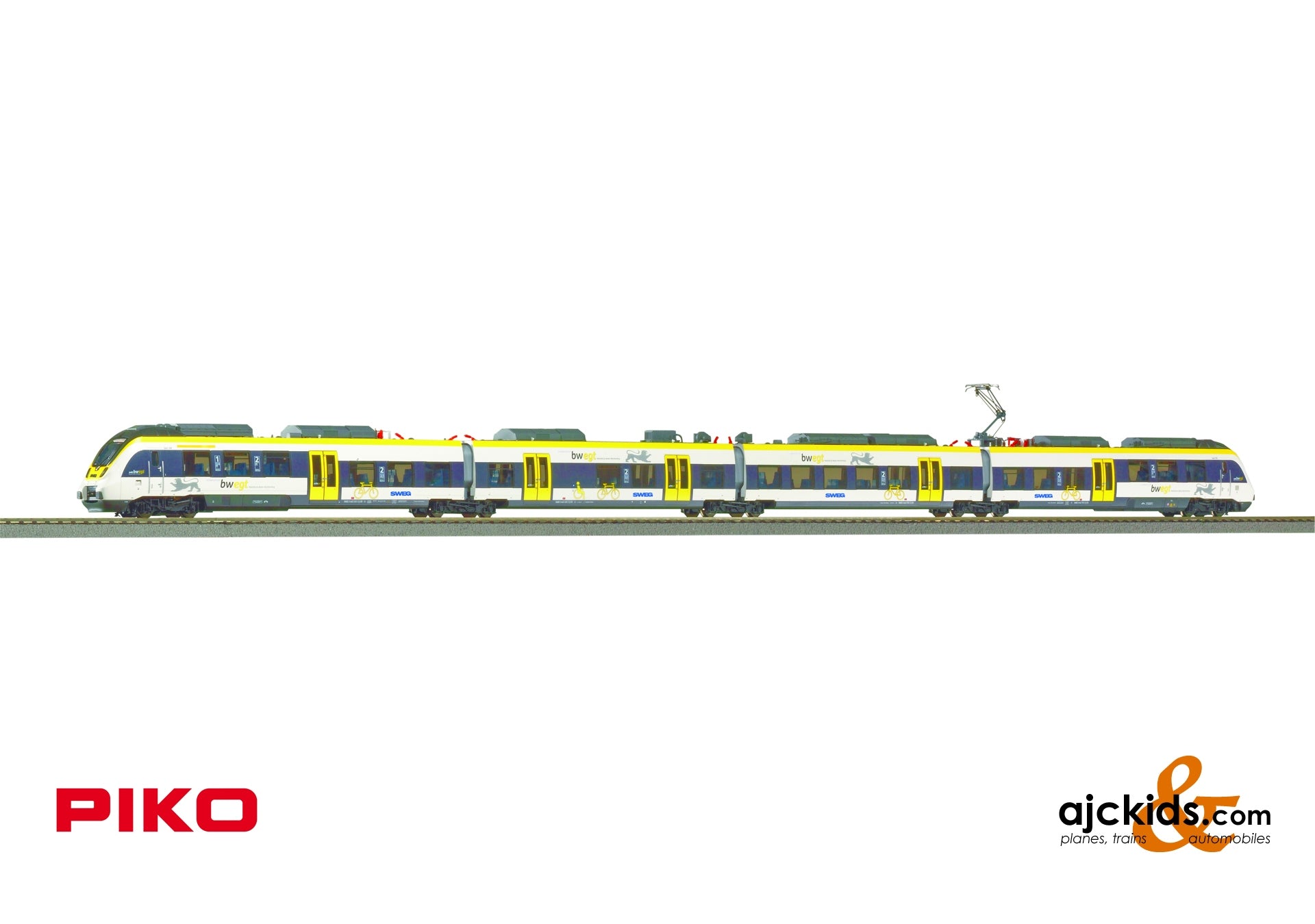 Piko 59513: BR 442 4-unit Electric railcar Bwegt SWEG VI – Ajckids
