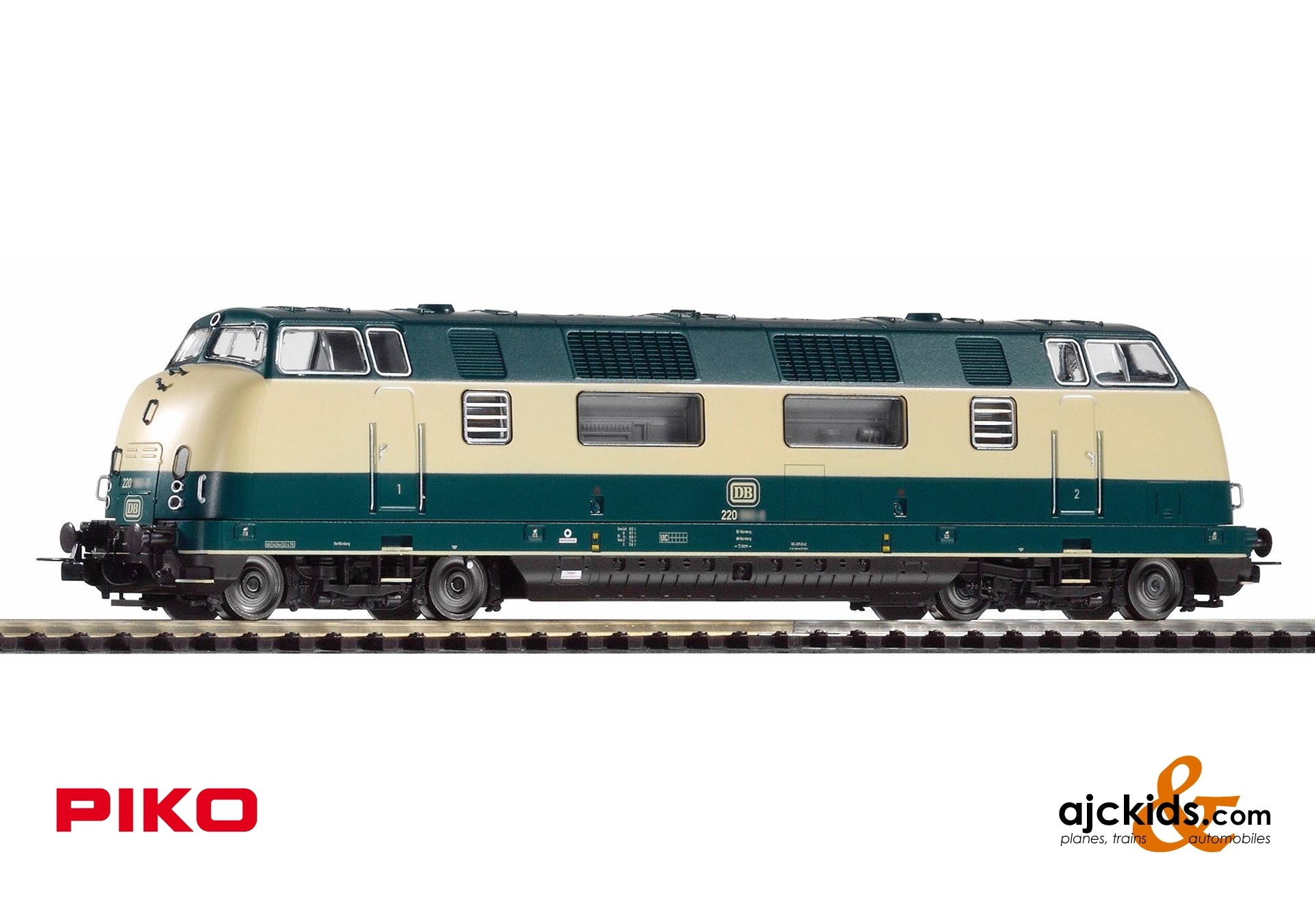 Piko 59723: BR 220 Diesel Locomotive DB IV – Ajckids