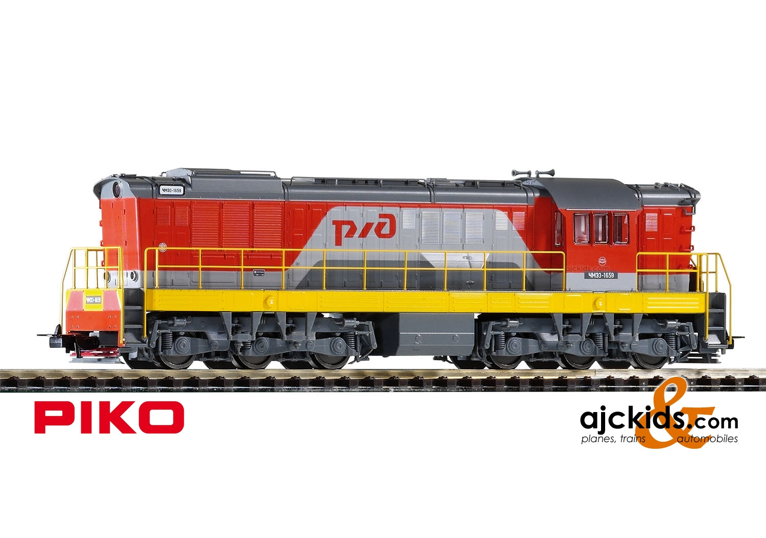 Piko 59783 at Ajckids.com, ChMe3 Diesel Locomotive RZhD VI