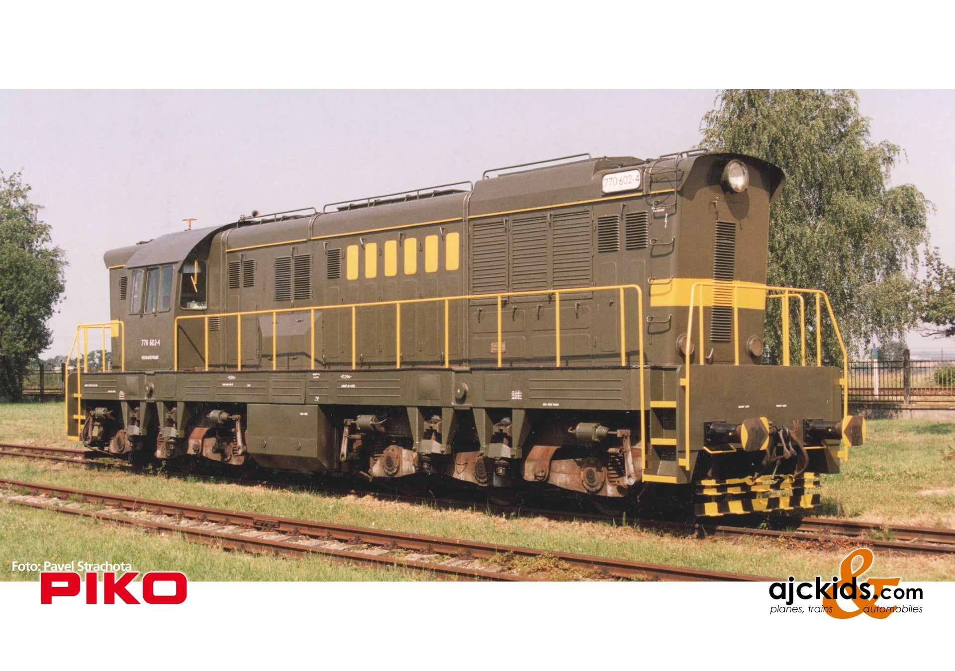 Piko 59791: BR 770 Diesel Locomotive, Sound Army CSD IV – Ajckids