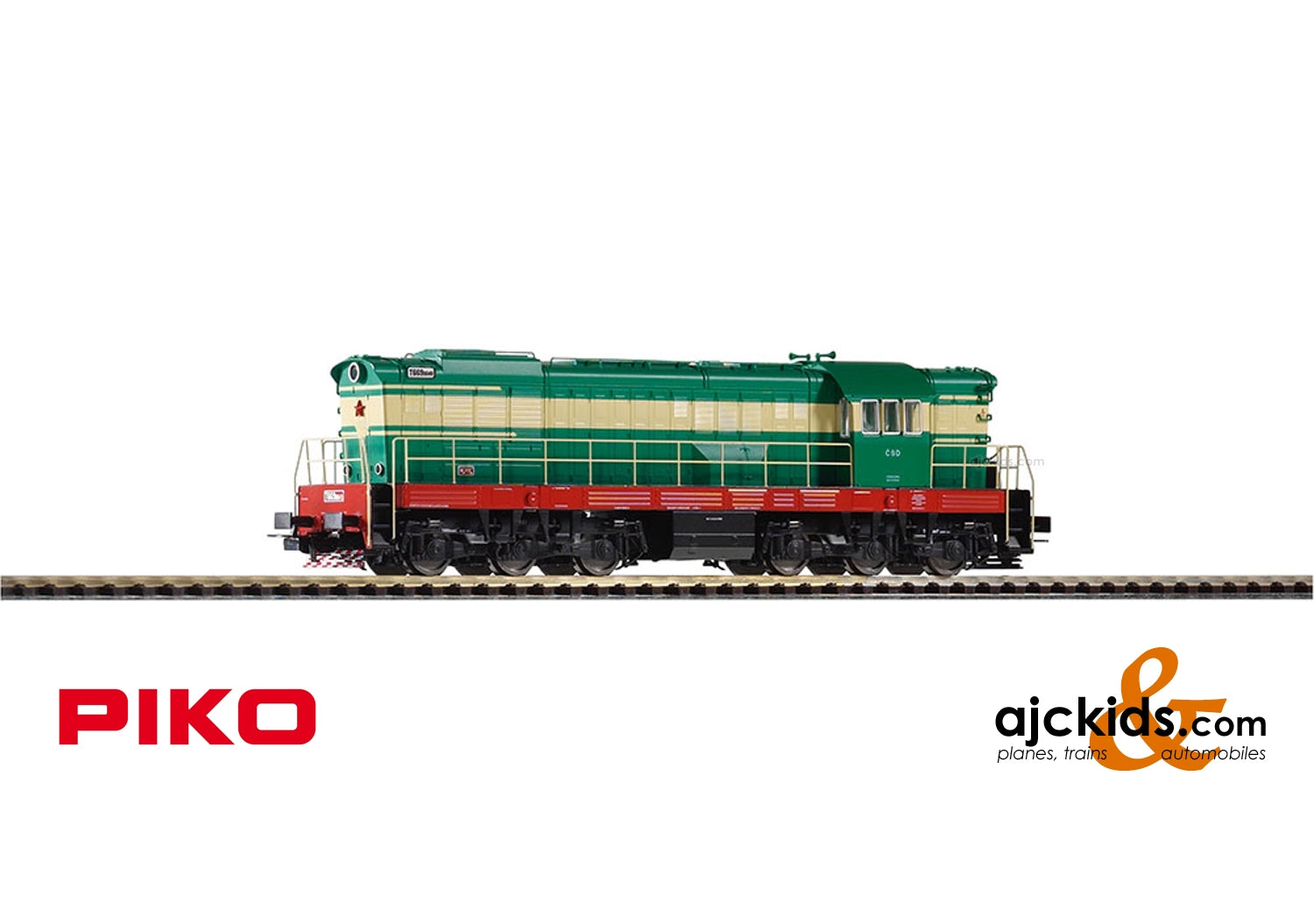 Piko 59798 at Ajckids.com, T 669 Diesel Locomotive CSD IV (AC 3-Rail)