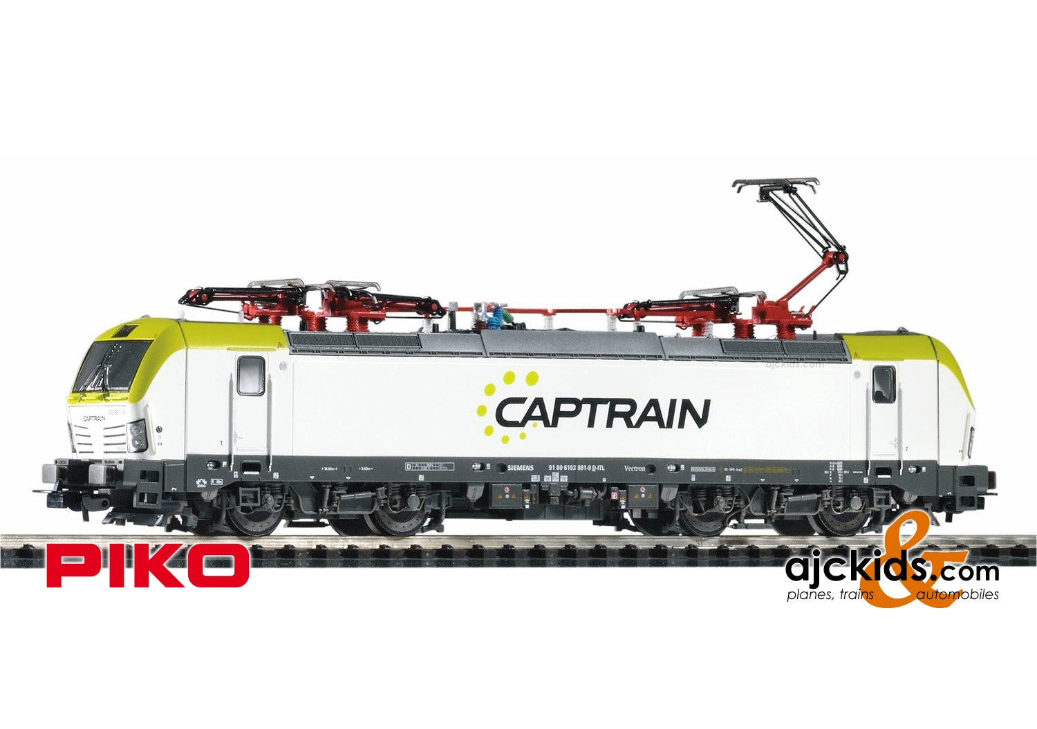 Piko 59882 at Ajckids.com, Vectron Electric Locomotive w/4 Pans ...