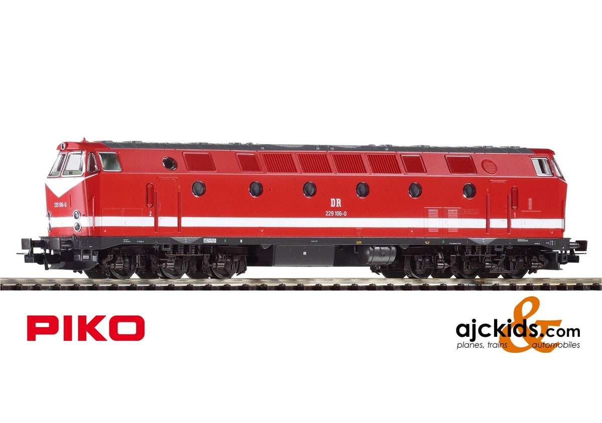 Piko 59939 at Ajckids.com, BR 229 Diesel Locomotive DR V