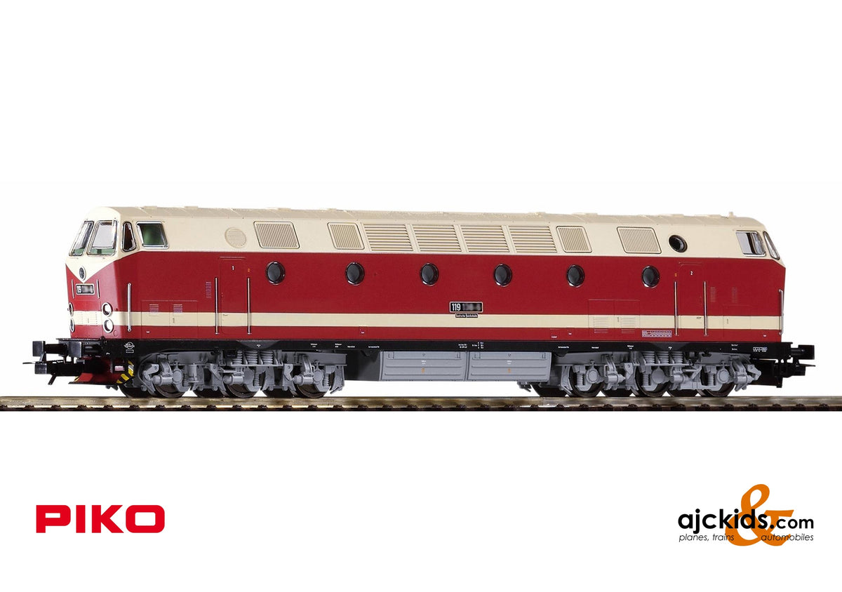 Piko 59942: BR 119 Diesel Locomotive w/Lower headlight DR IV – Ajckids