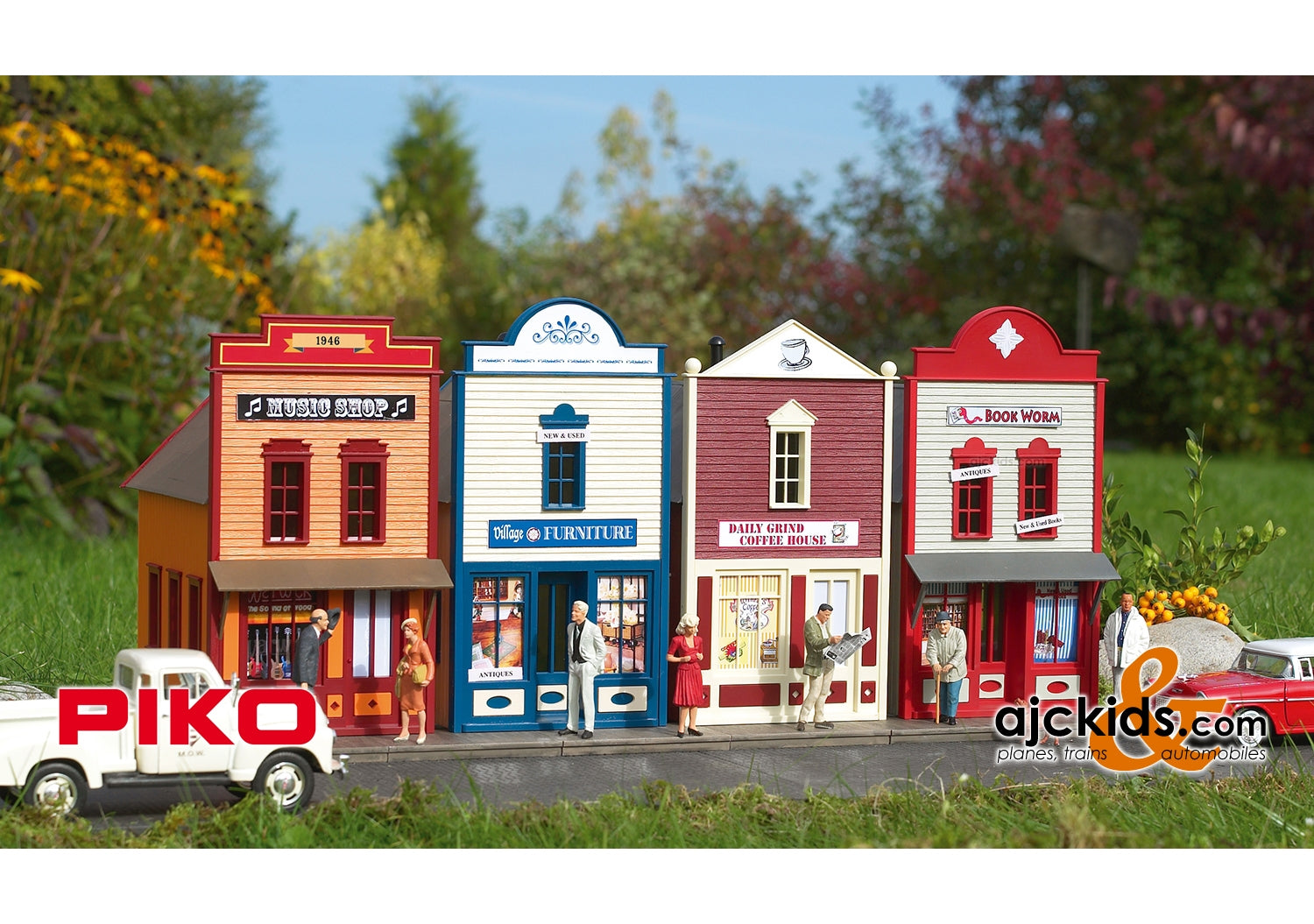 Piko 62722 at Ajckids.com, Qwik-Kit Village Furniture