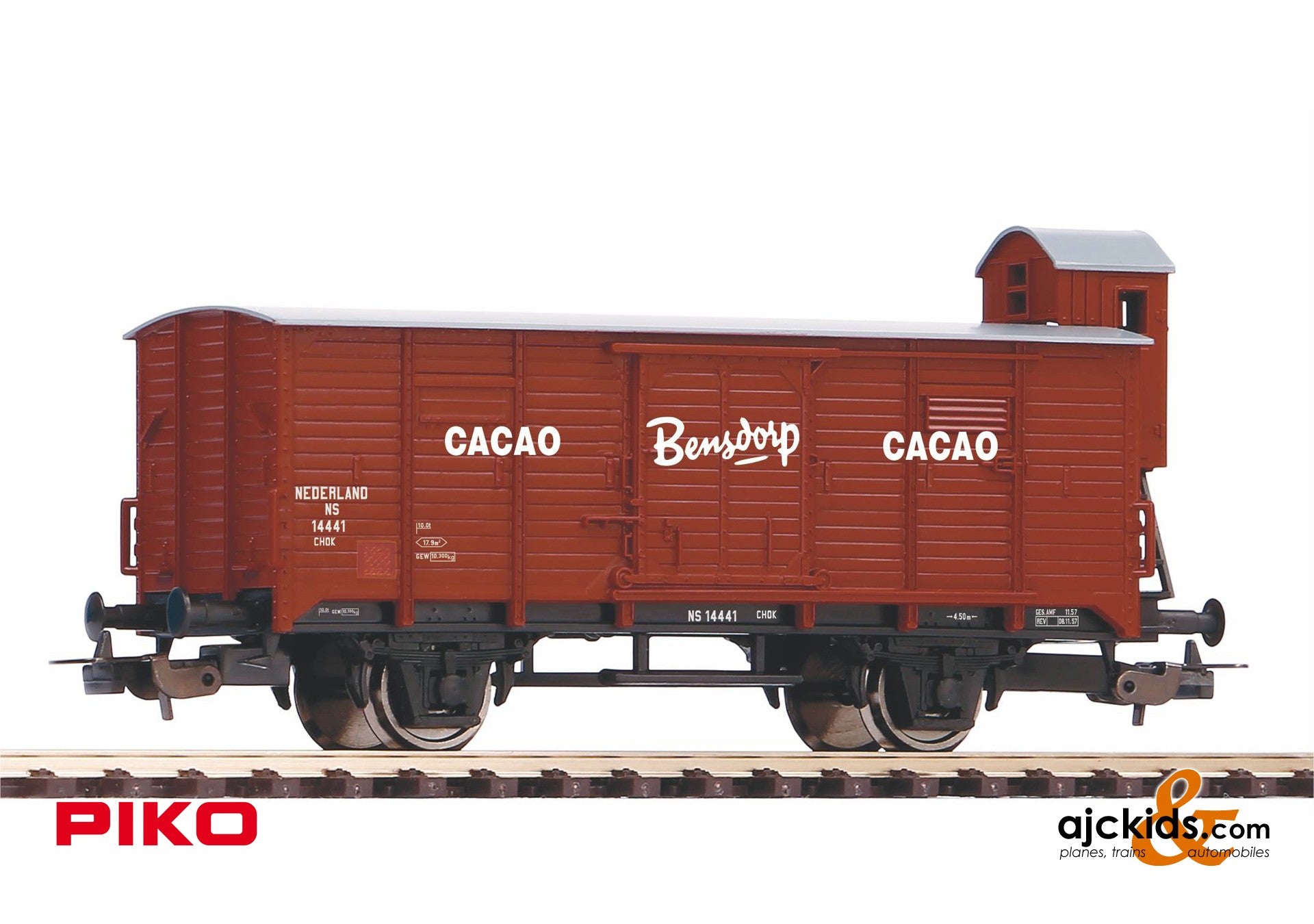 Piko 95358 at Ajckids.com, CHOK Boxcar NS Bensdorp Cacao III