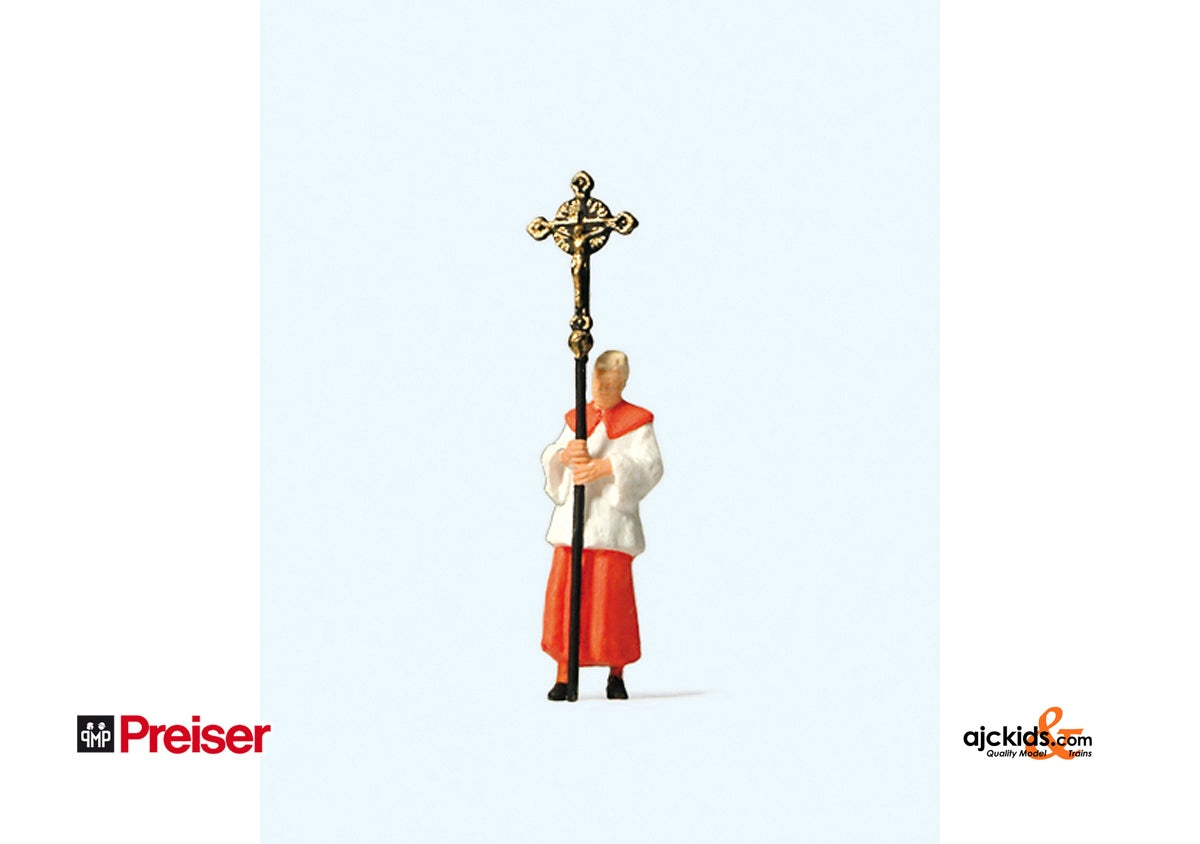 Preiser Figures Preiser 28066 - Verger with Cross – Ajckids