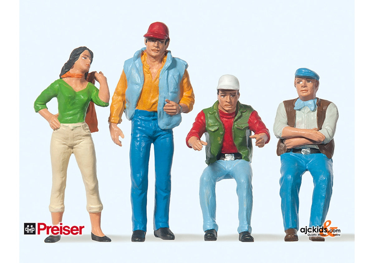 Preiser Figures Preiser 63071 - Truckers 1:32 – Ajckids