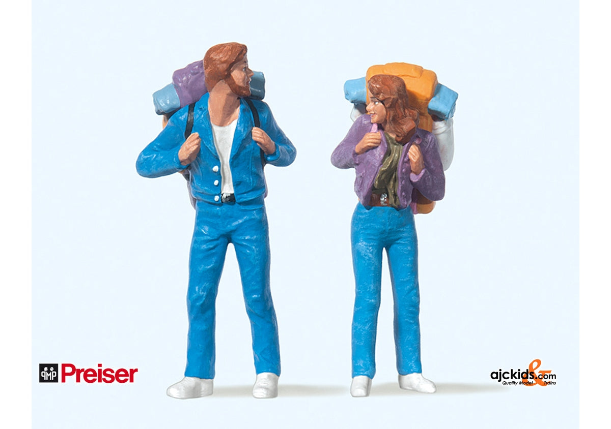 Preiser Figures Preiser 63072 - Young travelers 1:32 – Ajckids