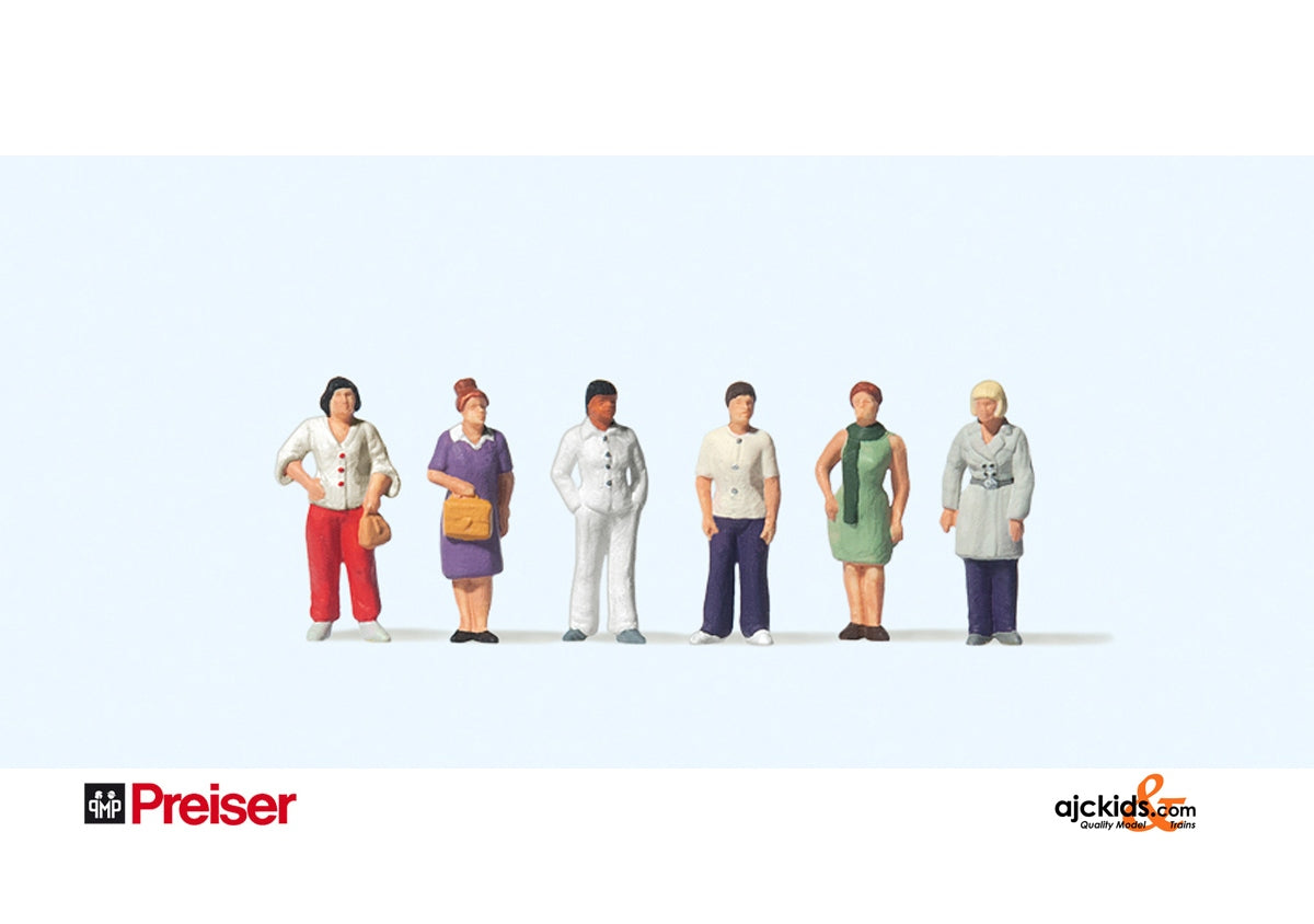 Preiser Figures Preiser 75055 - Standing Women – Ajckids