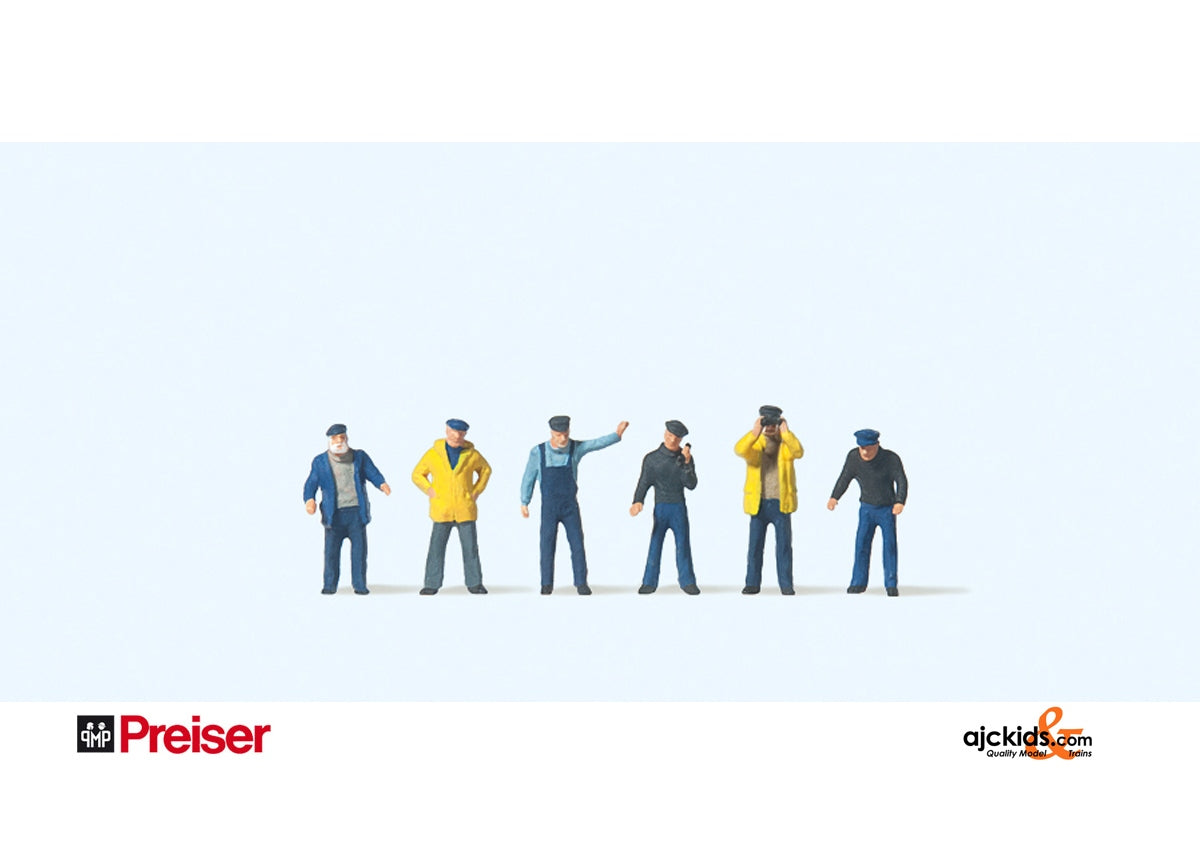 Preiser 79137 Ships crewmen (6 pieces) – Ajckids