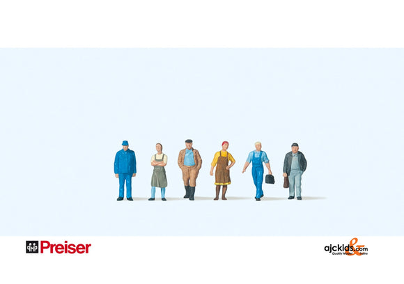 Preiser Figures Preiser 79166 - Villagers 6 pcs – Ajckids