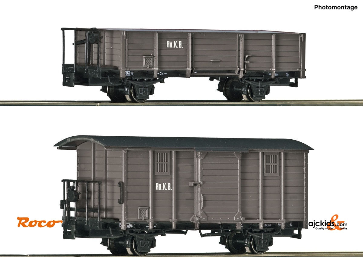 Roco 34559 - 2 piece set: Boxcars at Ajckids.com