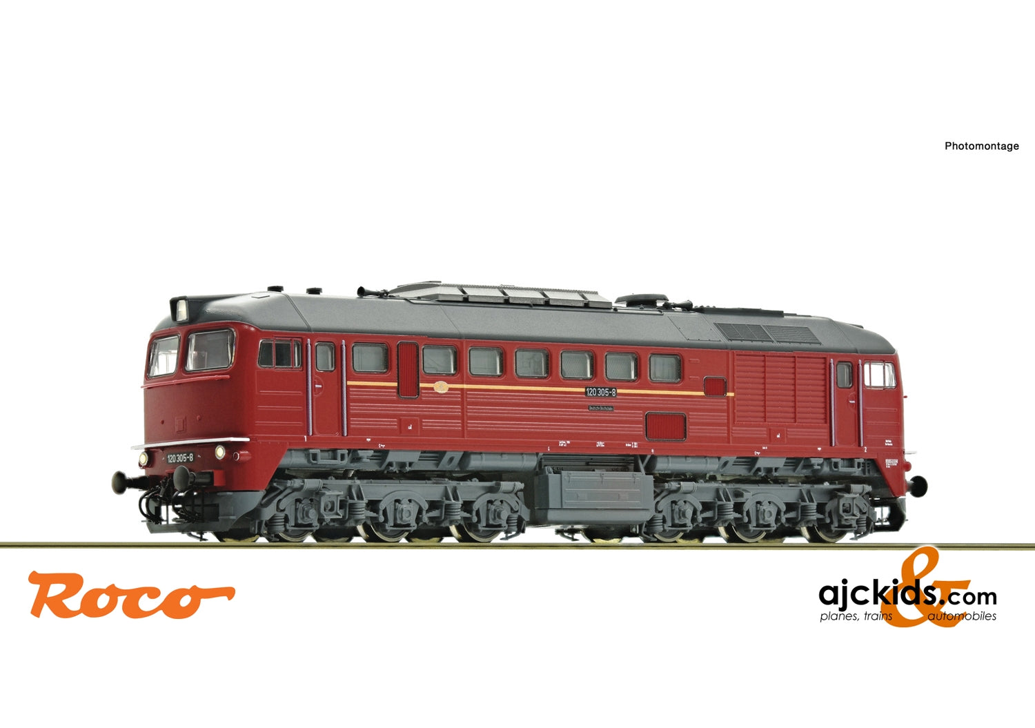 Roco 36296 - Diesel locomotive class 120 at Ajckids.com