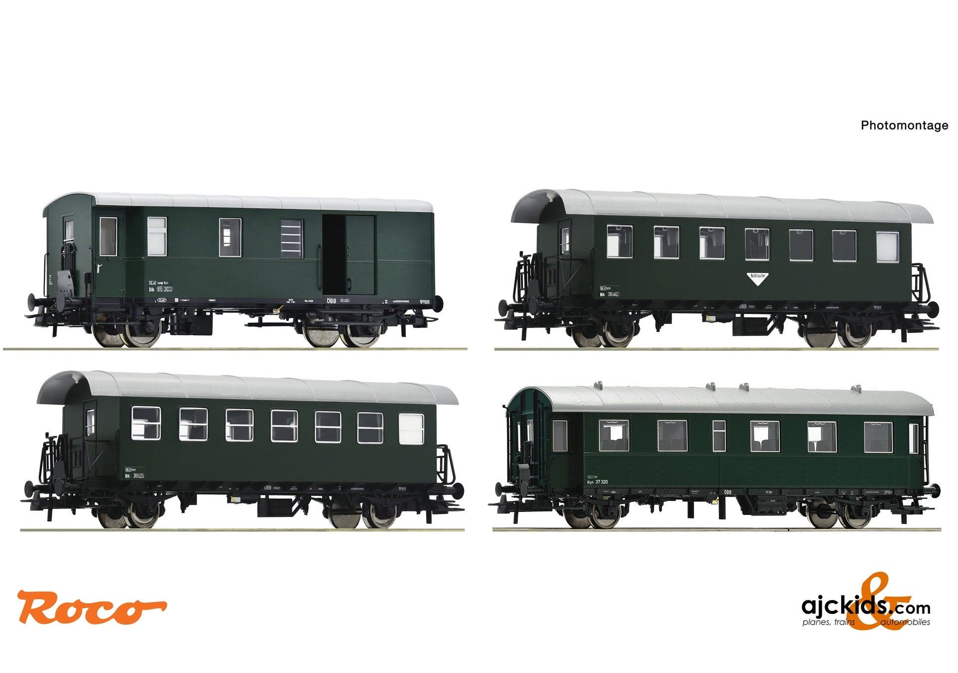 Roco 6200050 4-piece set: Branch line train, ÖBB – Ajckids