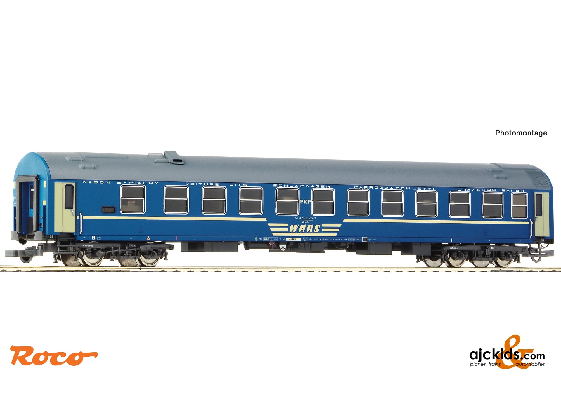 Roco 6200062 Sleeper car, PKP – Ajckids