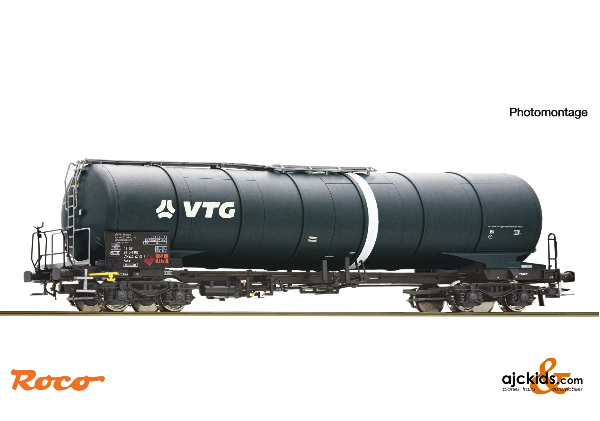 Roco 6600011: Tank wagon, VTG – Ajckids