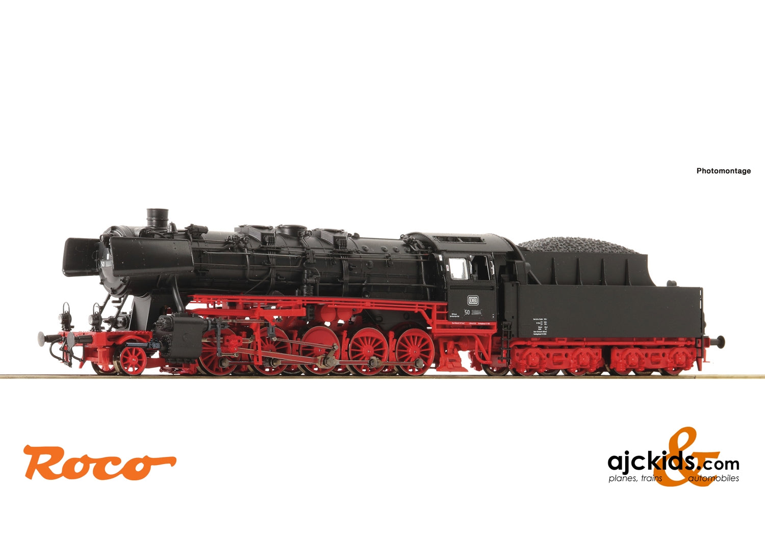 Roco 70256 - Steam locomotive 50 2973 at Ajckids.com