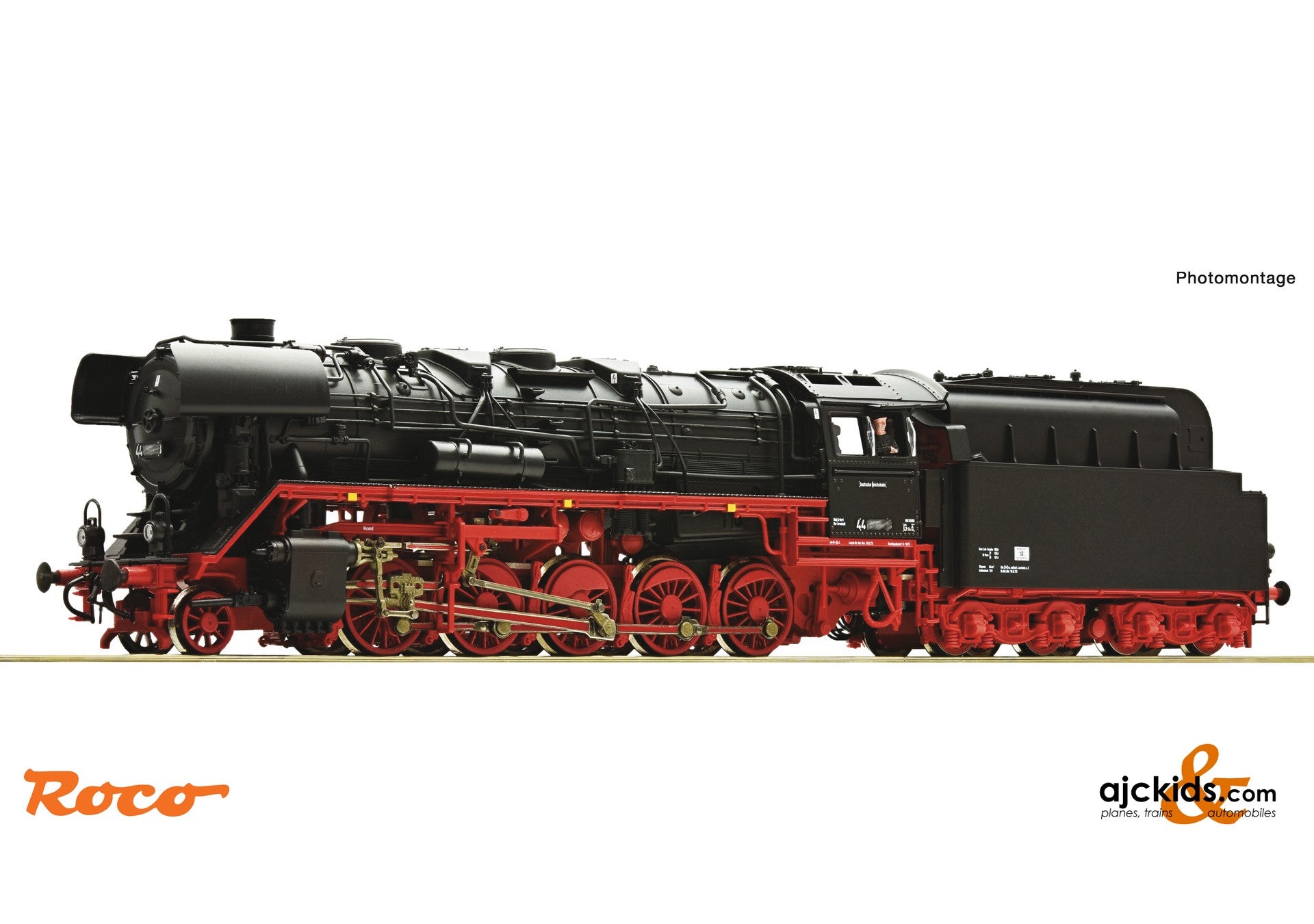 Roco 70282 - Steam locomotive class 44, DR at Ajckids.com