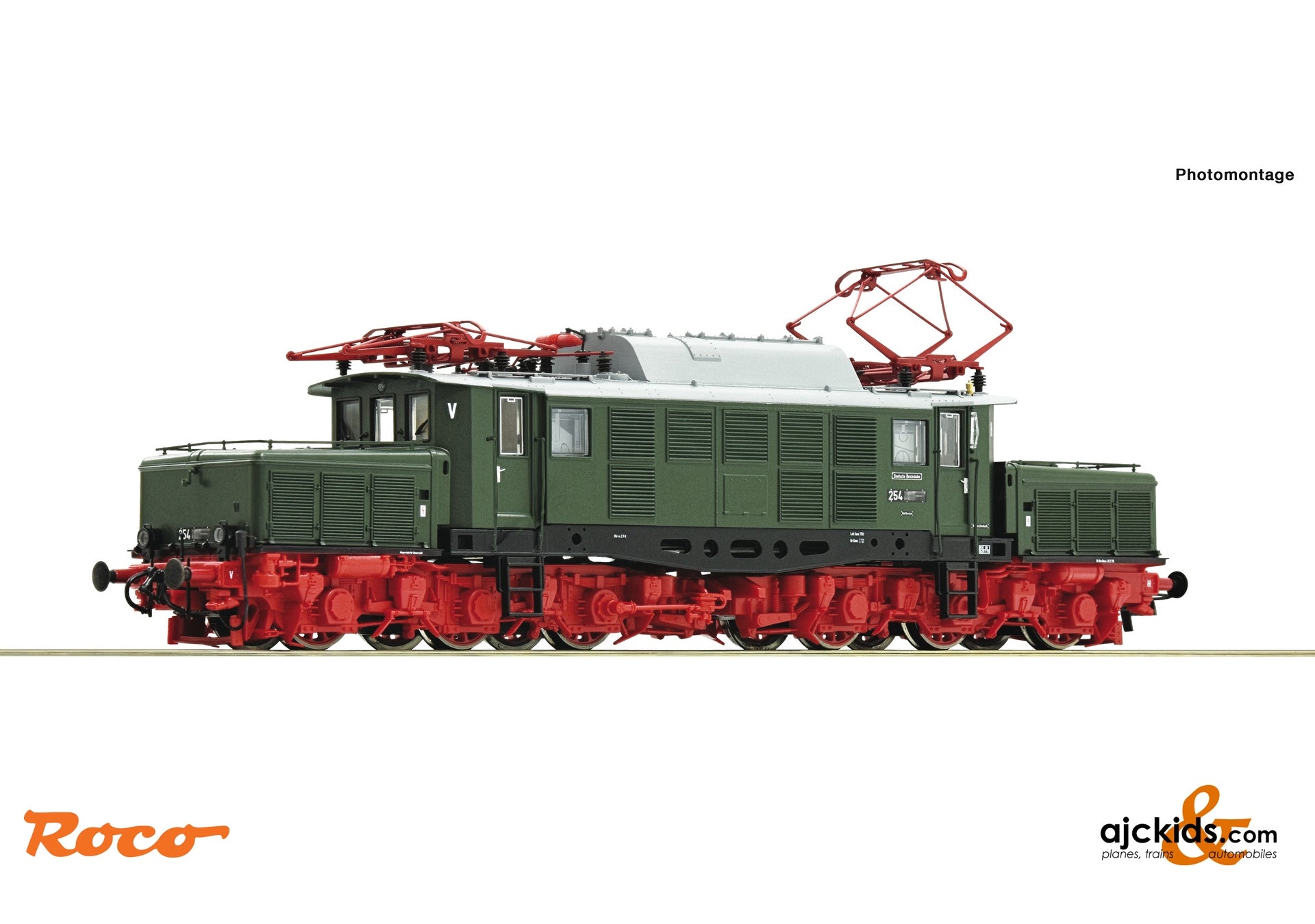 Roco 71356: Electric locomotive BR 254, DR – Ajckids