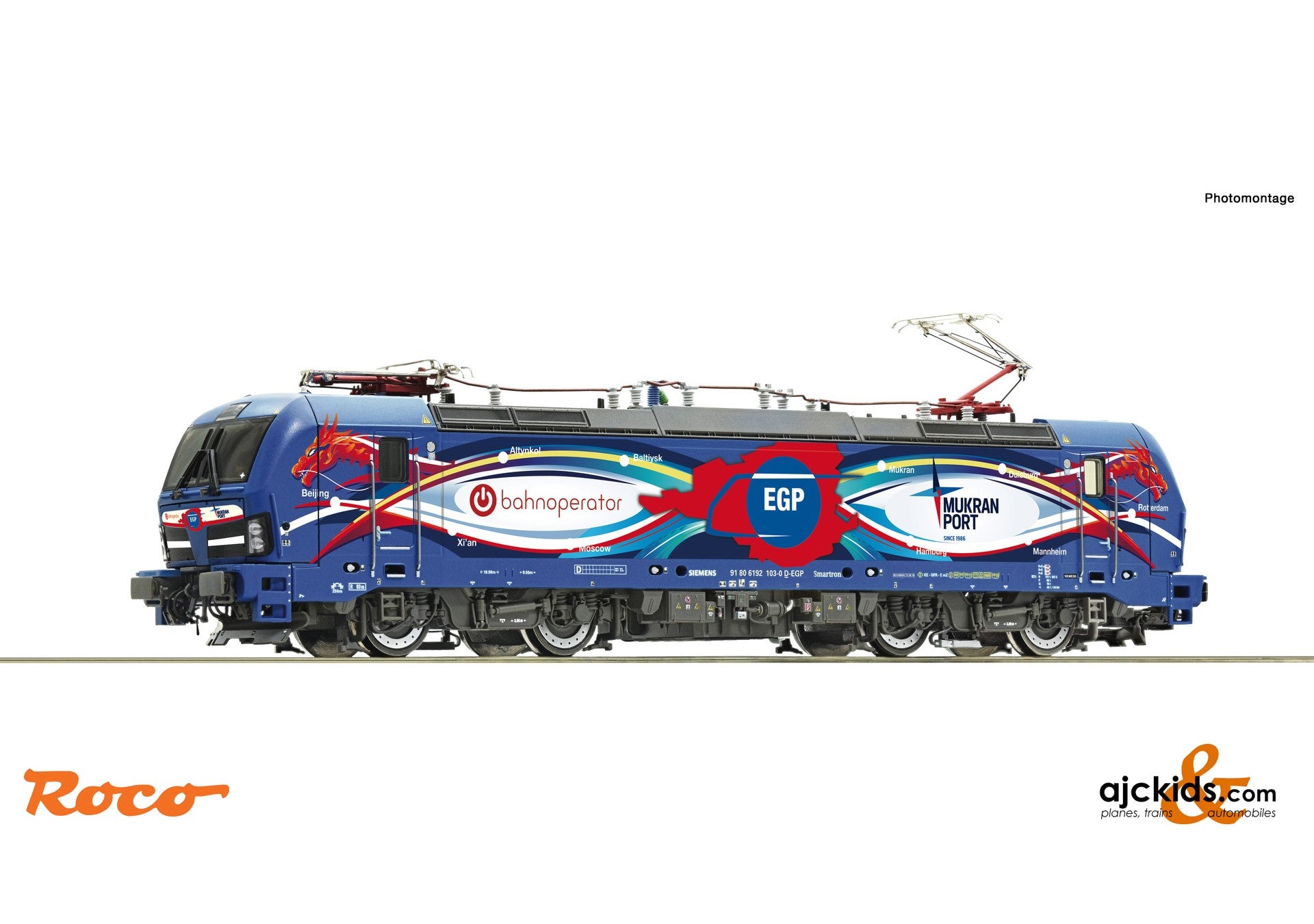 Roco 71971 - Electric locomotive 192 103-0, EGP at Ajckids.com