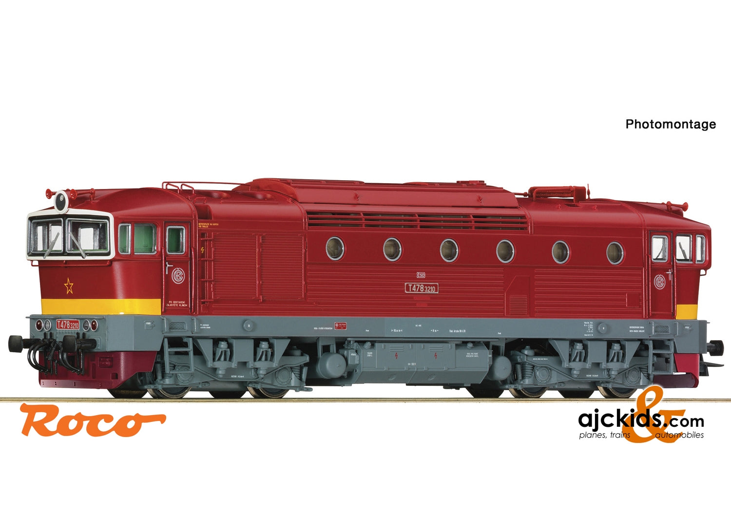 Roco 72947 - Diesel locomotive class T 478.3 (Sound) at Ajckids.com