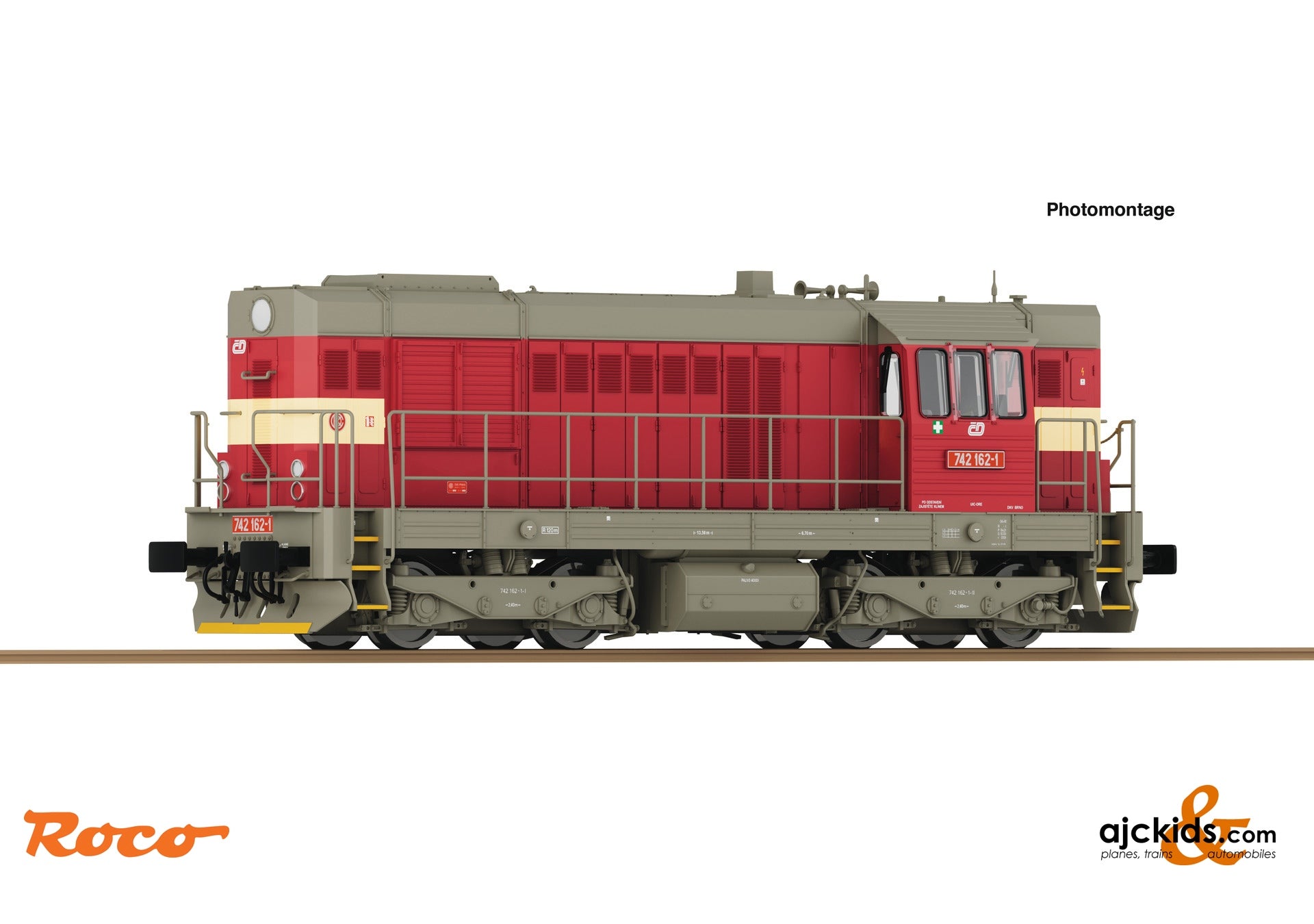Roco 7300014 Diesel Locomotive 742 CD – Ajckids